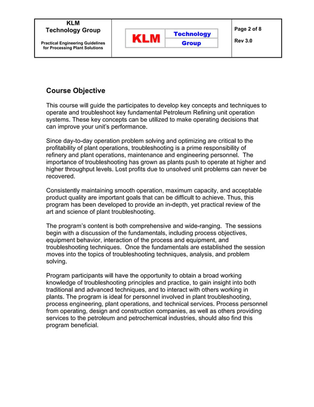 Refining Process Equipment Troubleshooting | PDF | Mechanical and ...