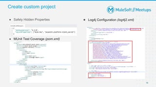 Creating MuleSoft API Template Project Using Maven Archetype | PPTX