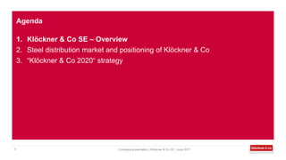 Klöckner & Co SE - Company presentation | PDF
