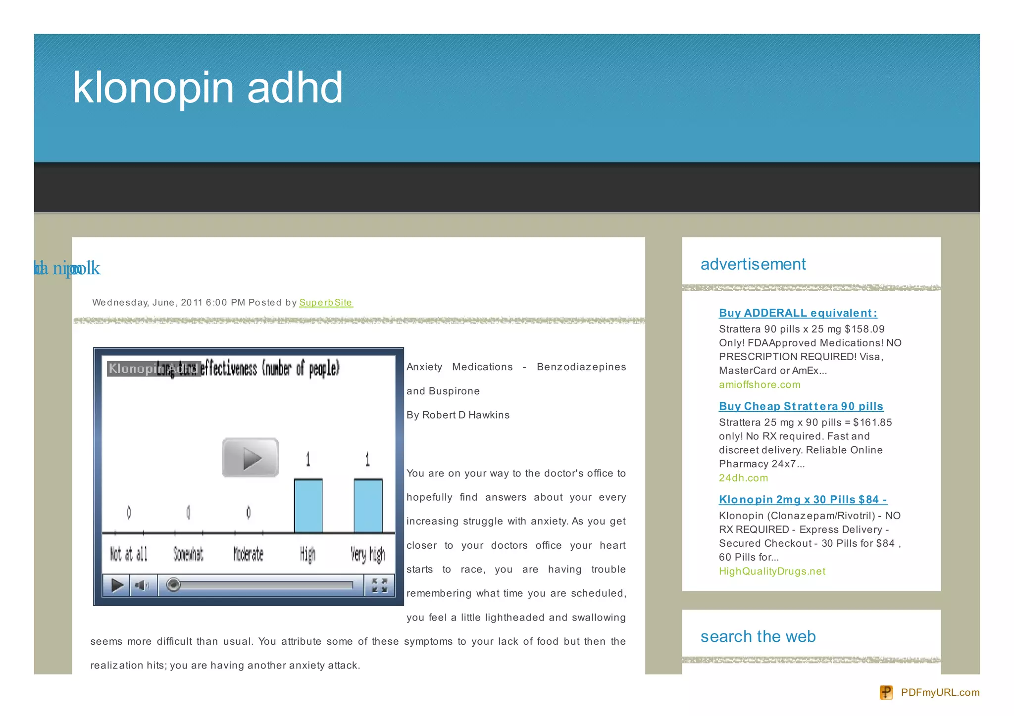 Klonopin adhd | PPT