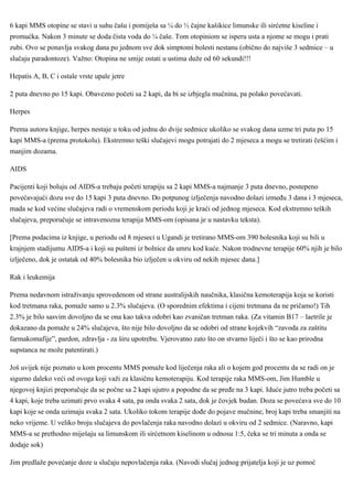 Klor Dioksid LiječEnje | DOC