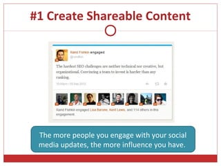 Tips to Improve Your Klout Score | PPT | Social Networking | Internet