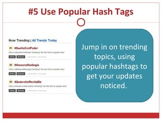 Tips to Improve Your Klout Score | PPT