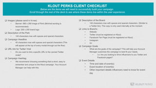 Klout Perks_CPG User Flow | PDF