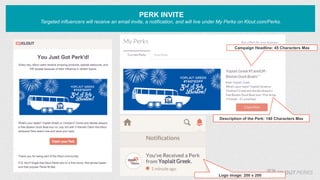 Klout Perks_CPG User Flow | PDF