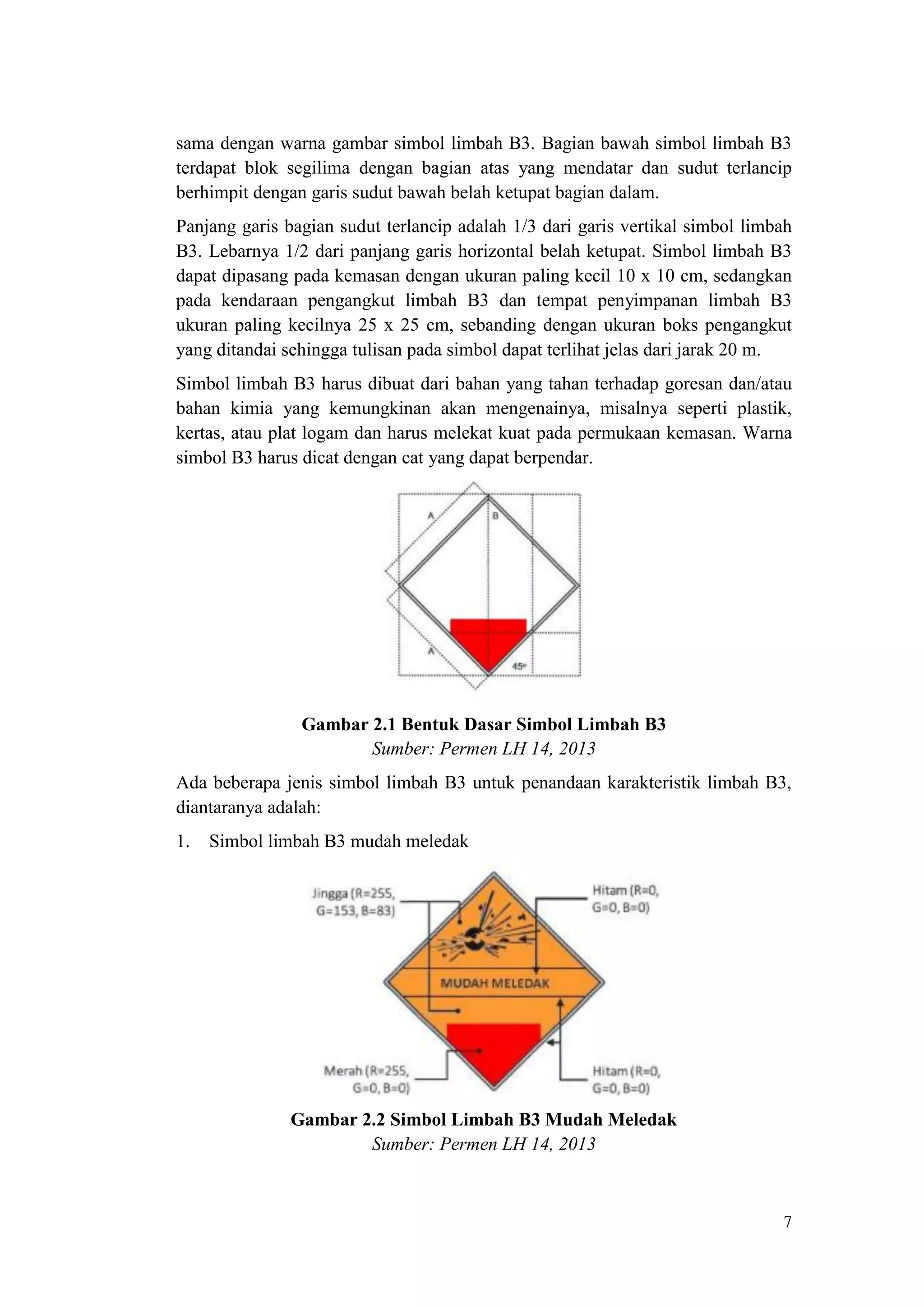 Simbol dan Lambang Bahan Berbahaya Beracun (B3) | PDF