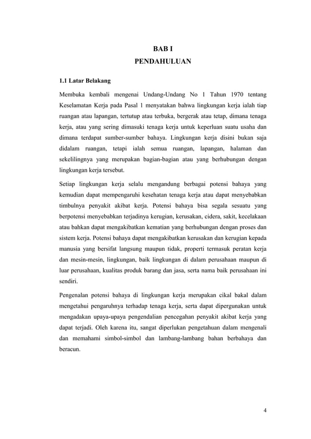 Simbol dan Lambang Bahan Berbahaya Beracun (B3) | PDF