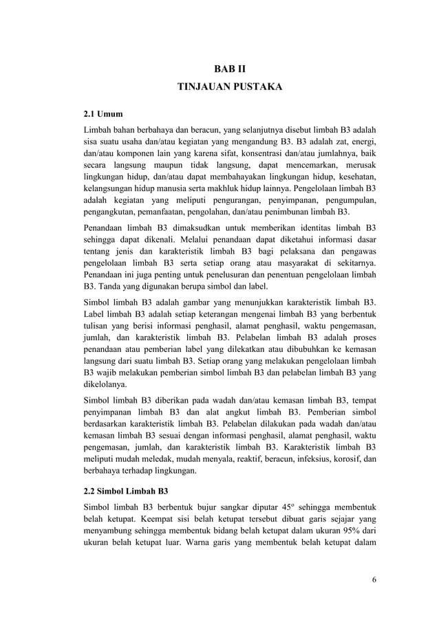 Simbol dan Lambang Bahan Berbahaya Beracun (B3) | PDF