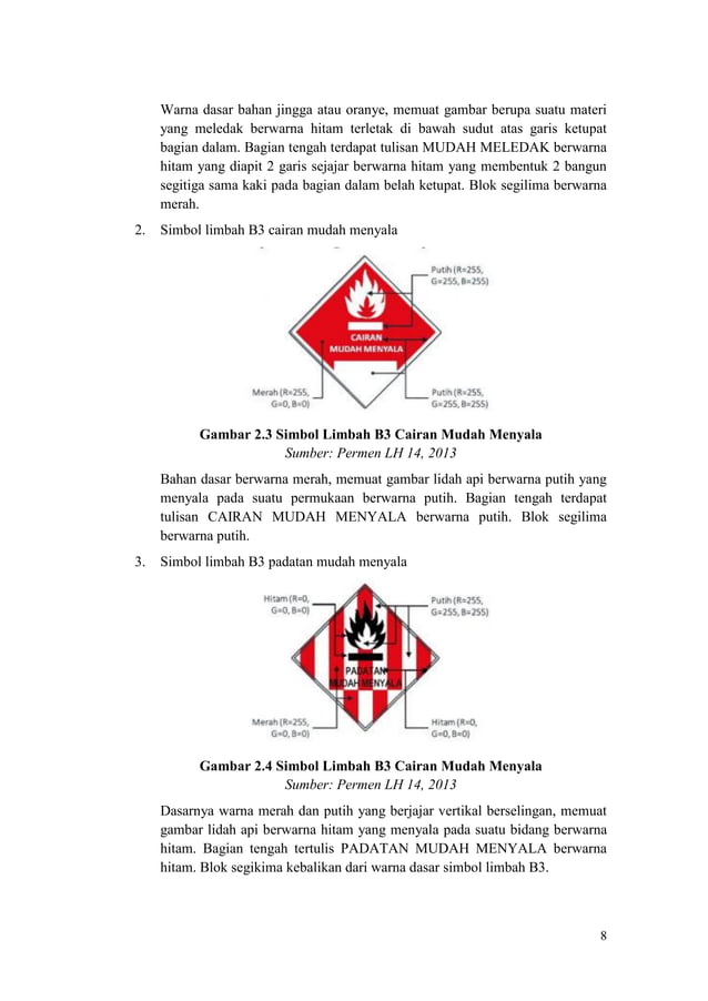 Simbol dan Lambang Bahan Berbahaya Beracun (B3) | PDF