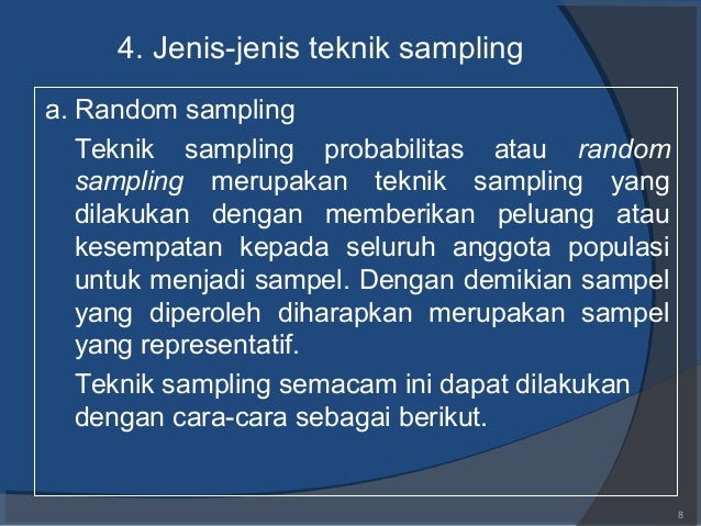 Teknik Pengambilan Sampel: 11 Macam Dan Contoh Lengkapnya – XTAEII