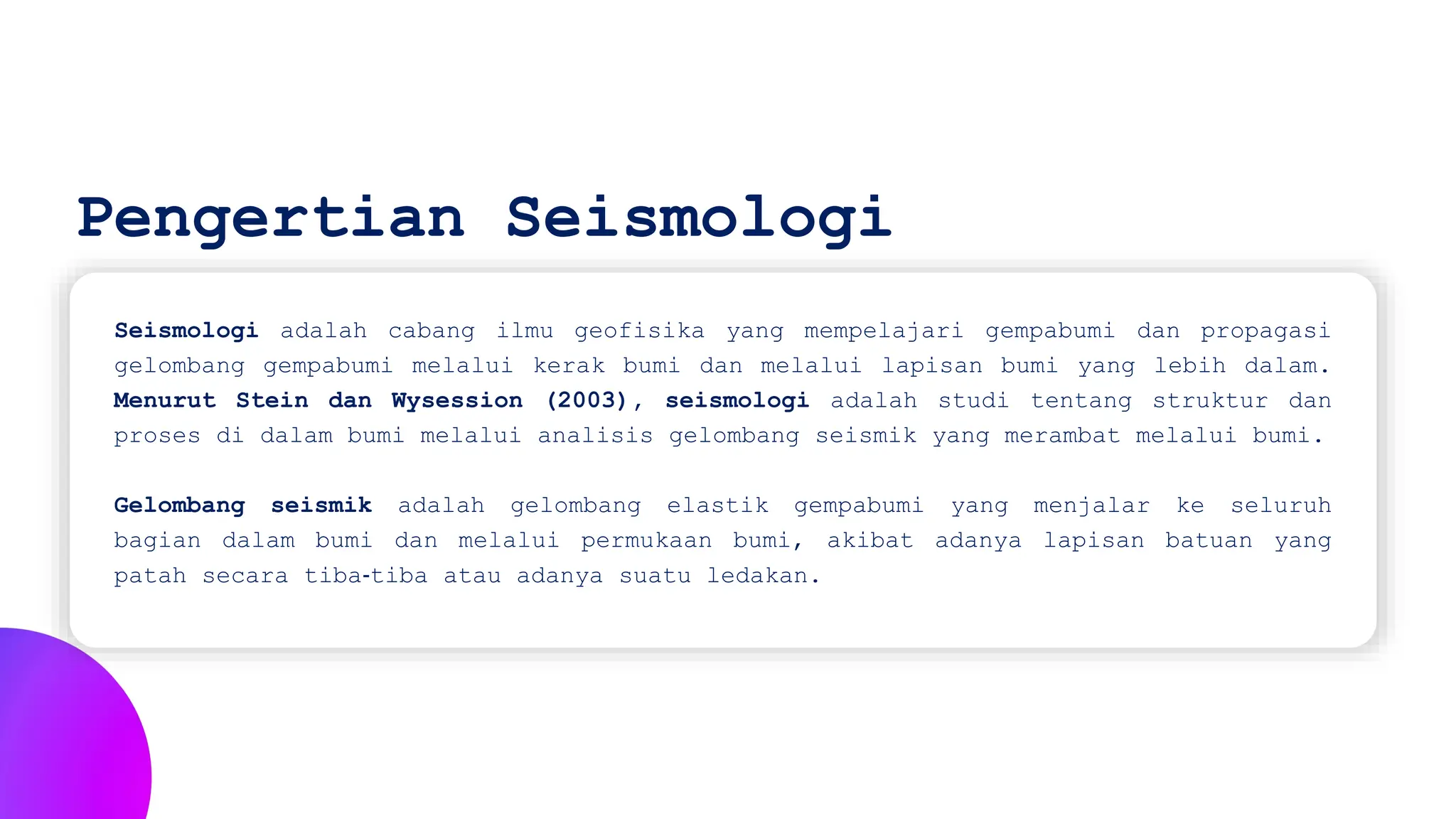 KLP 3 - Gempa Bumi, Seismologi dan Metode Seismik.pptx
