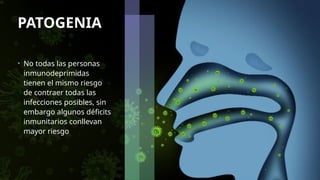 INFECCIONES EN PACIENTES INMUNODEPRIMIDOS | PPTX
