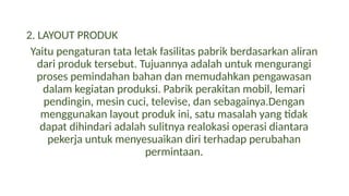 MANAJEMEN LAYOUT - MANAJEMEN KEPERAWATAN | PPT