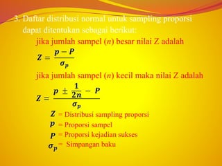 Distribusi Sampling | PPTX