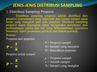 Distribusi Sampling | PPTX
