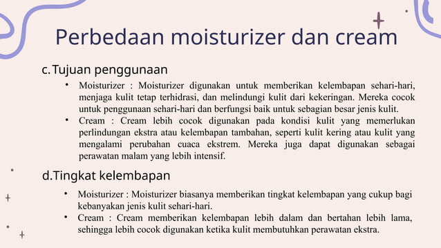 bahan kosmetologi cream dan moisturizer.pptx