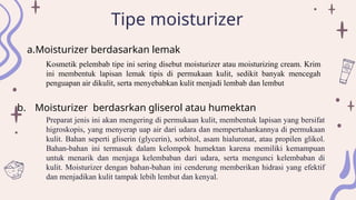 bahan kosmetologi cream dan moisturizer.pptx