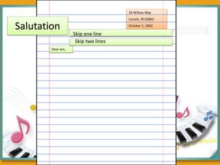 Kls 11 chapter 5 ( personal letter) | PPTX