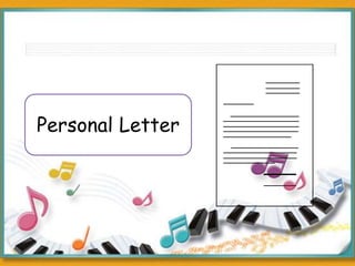 Kls 11 chapter 5 ( personal letter) | PPTX