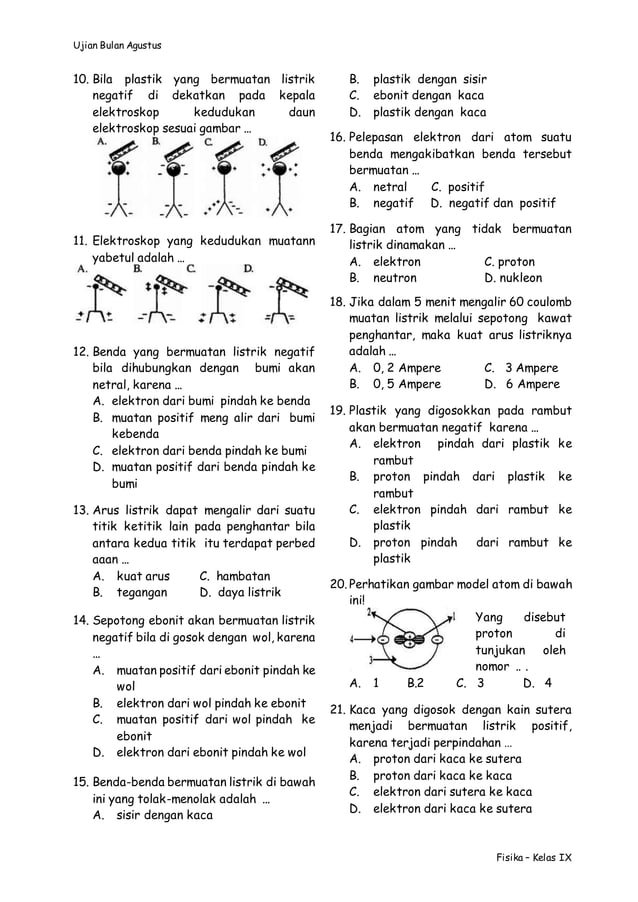 Kls 9 agus sem1 | DOCX