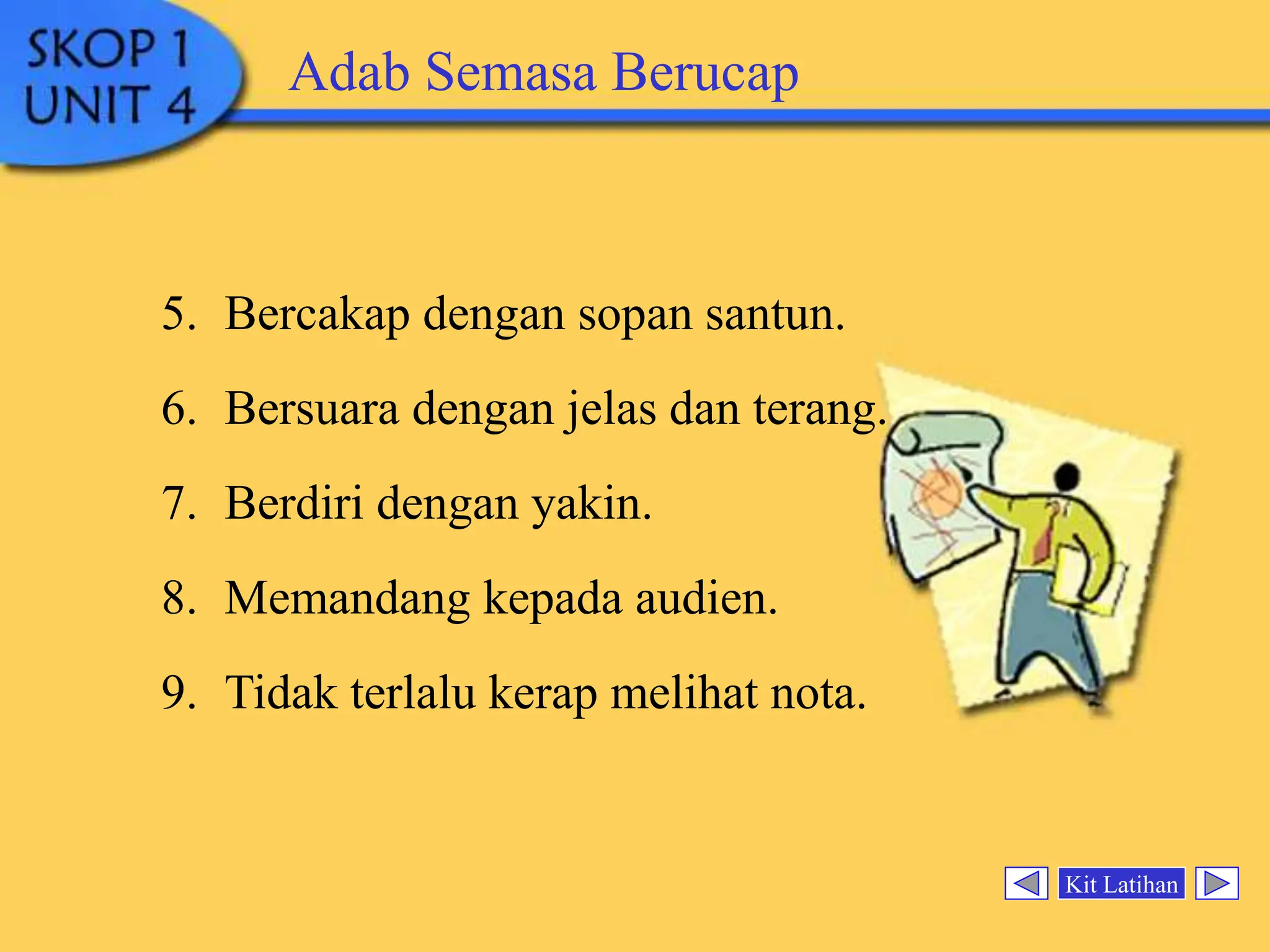 KL Skop 1 Unit 4.ppt untuk pembelajaran koko | PPT