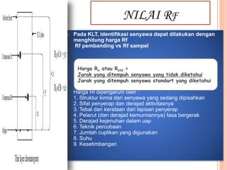 Fitokimia Kromatografi lapis tipis | PPTX