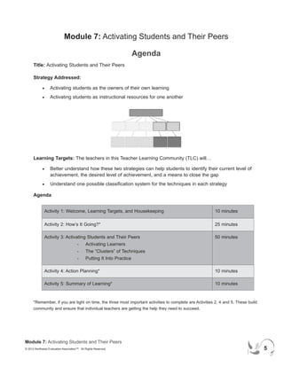 KLT TLC Leader Materials Set Excerpt | PDF