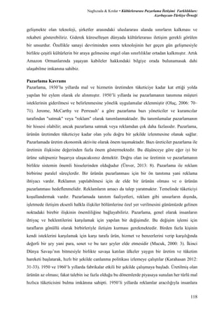 Kültürlerarası Pazarlama İletişimi Farklılıkları: Azerbaycan-Türkiye Örneği | PDF
