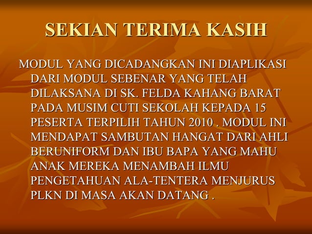 Kluang (modul krs negeri ) | PPT