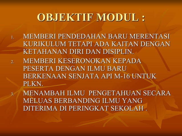 Kluang (modul krs negeri ) | PPT
