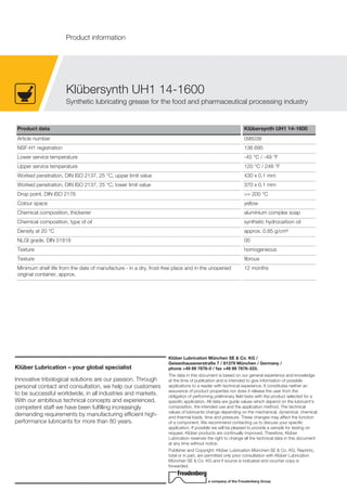 Klubersynth uh1-14-1600 Mr Tùng - 0987 988 407 | www.khodaumo.com ...