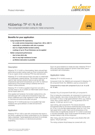 Klubertop tp-41-n-a-b Mr Tùng - 0987 988 407 | www.khodaumo.com ...