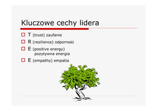 Kluczowe cechy lidera | PDF