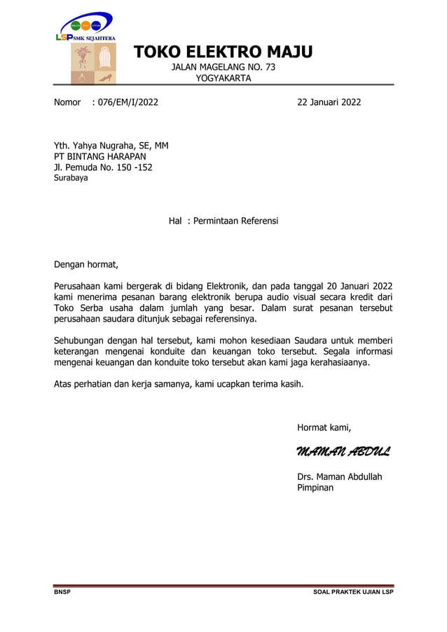 Surat Dan Arsip | PDF