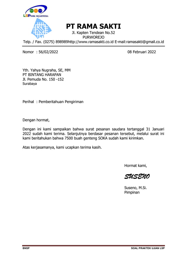Surat Dan Arsip | PDF