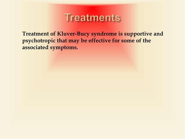 Kluver bucy syndrome | PPTX