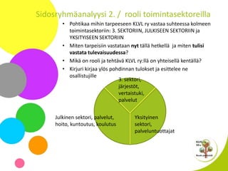 Klvl ry strategiapvä 20.4.2013 pohjamateriaalia | PPT