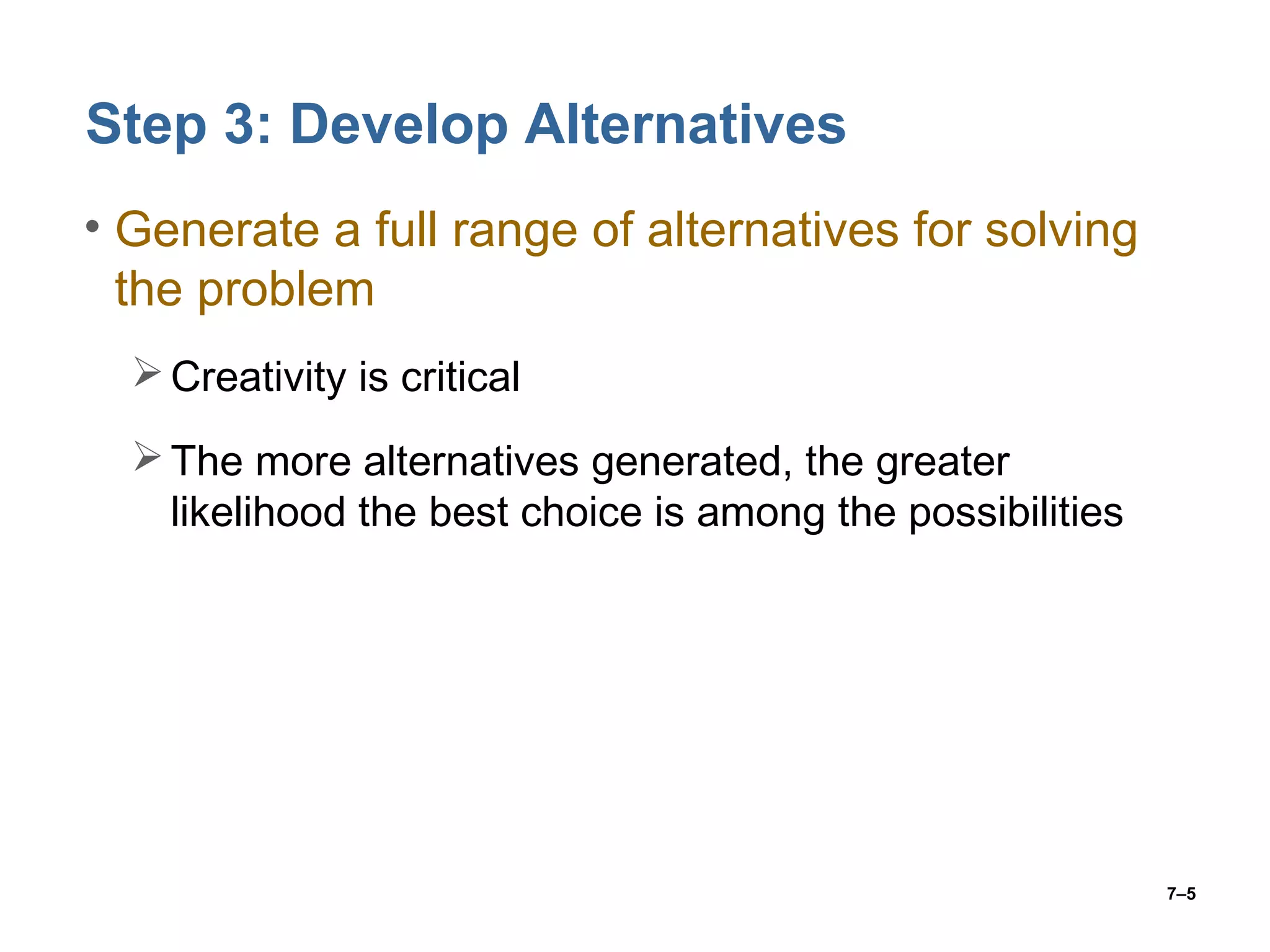 Decision making - ims davv | PPT