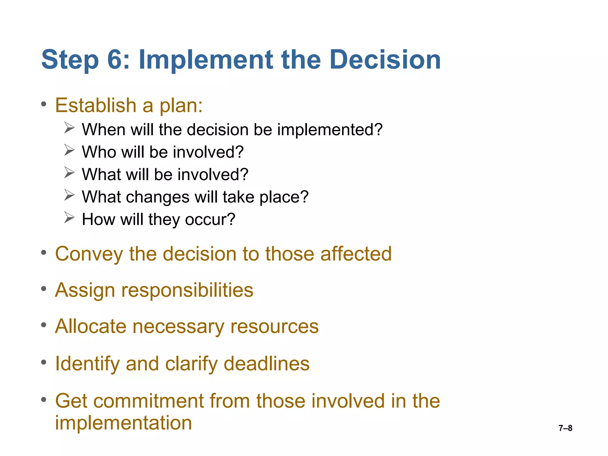 Decision making - ims davv | PPT