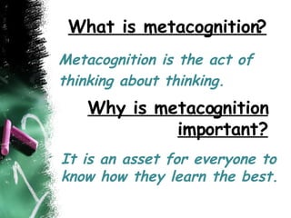 KLW Metacognition | PPT