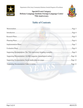 DLIFLC 75th Anniversary | PDF