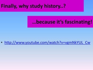 History GCSE Option | PPTX