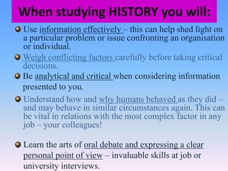 History GCSE Option | PPTX