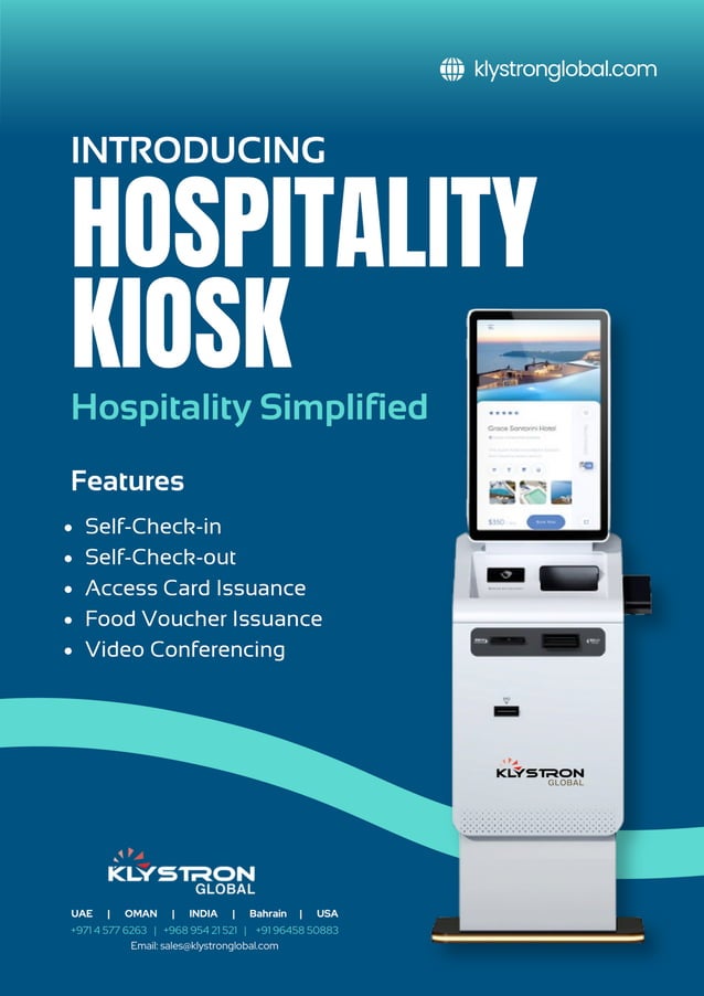 Klystron Global Self-service Kiosk Solutions | PDF