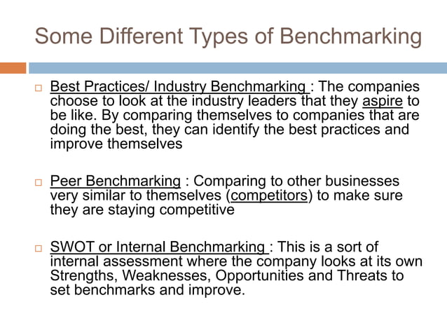 Benchmarking in Videocon Telecom | PPT