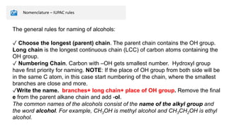 Alcohols. Kamran Mammadli | PPT