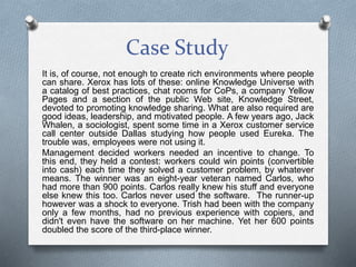 KM Case Study - Xerox | PPT