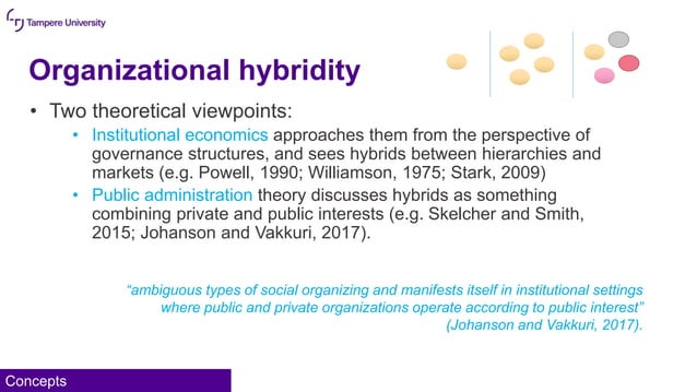 Organizational Hybridity and Fluidity: Possibilities and Challenges for ...