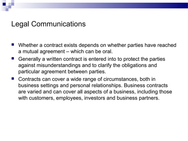 Introduction to Commercial Contract Drafting | PPT Introduction to Commercial Contract Drafting | PPT