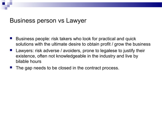 Introduction to Commercial Contract Drafting | PPT Introduction to Commercial Contract Drafting | PPT